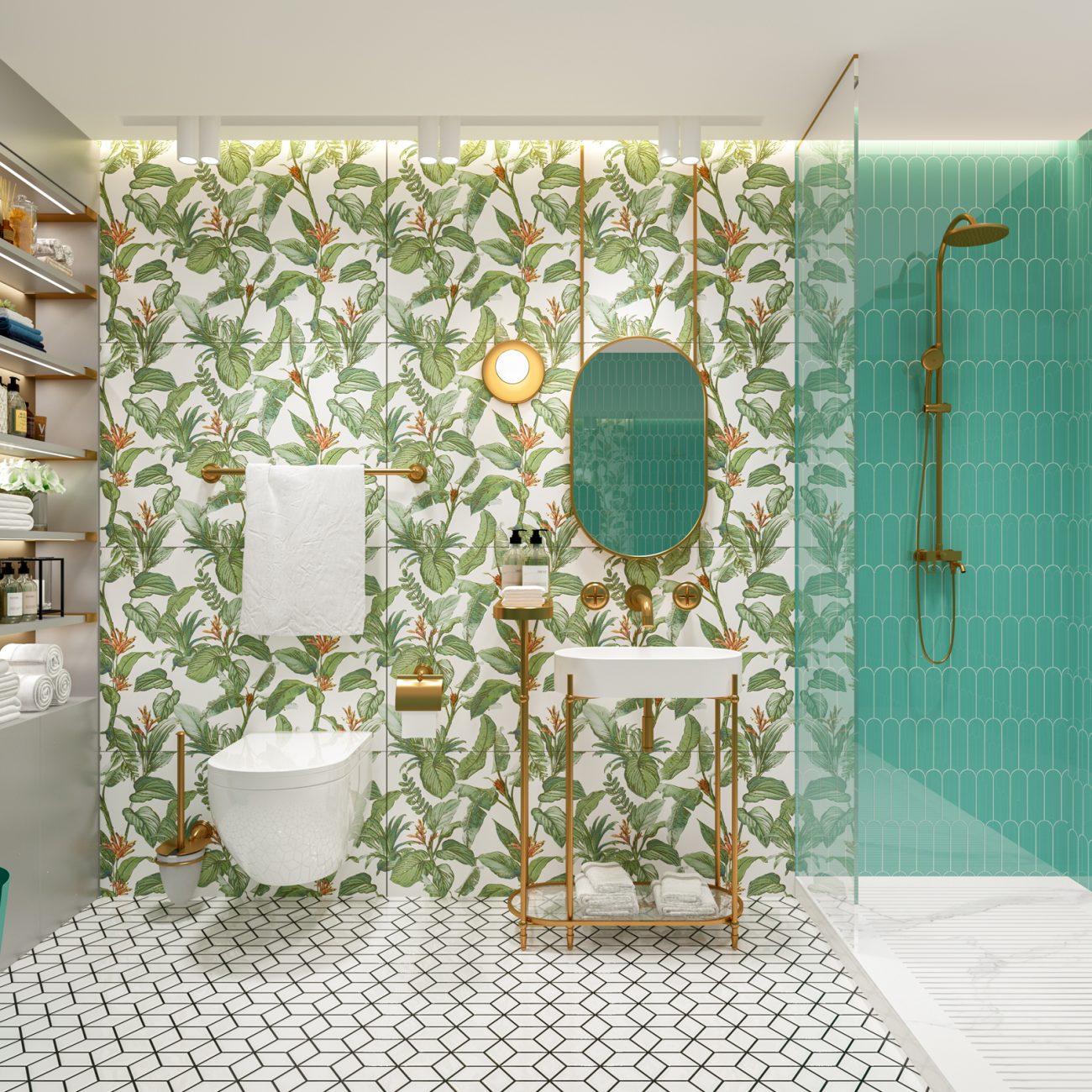 7000 Series - Tropical Bathroom Wall Tiles | Timex Ceramic