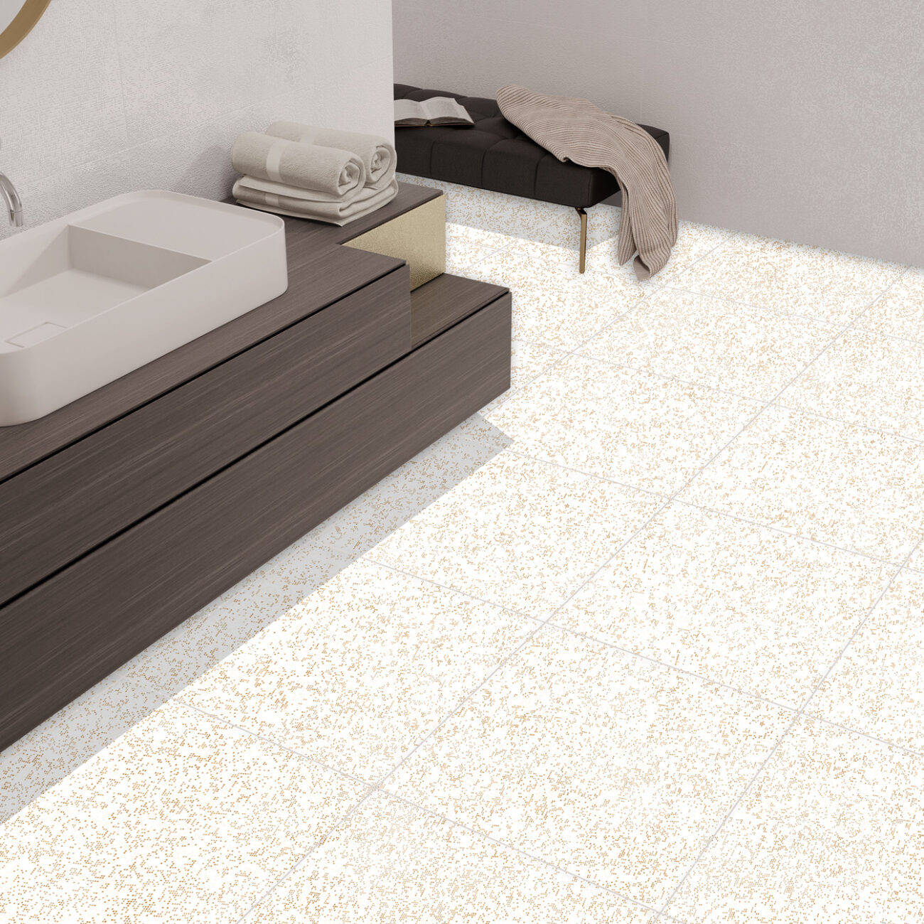 Gravity Series - 580x580mm Anti-Slip Terrazzo Tiles | Timex Ceramic