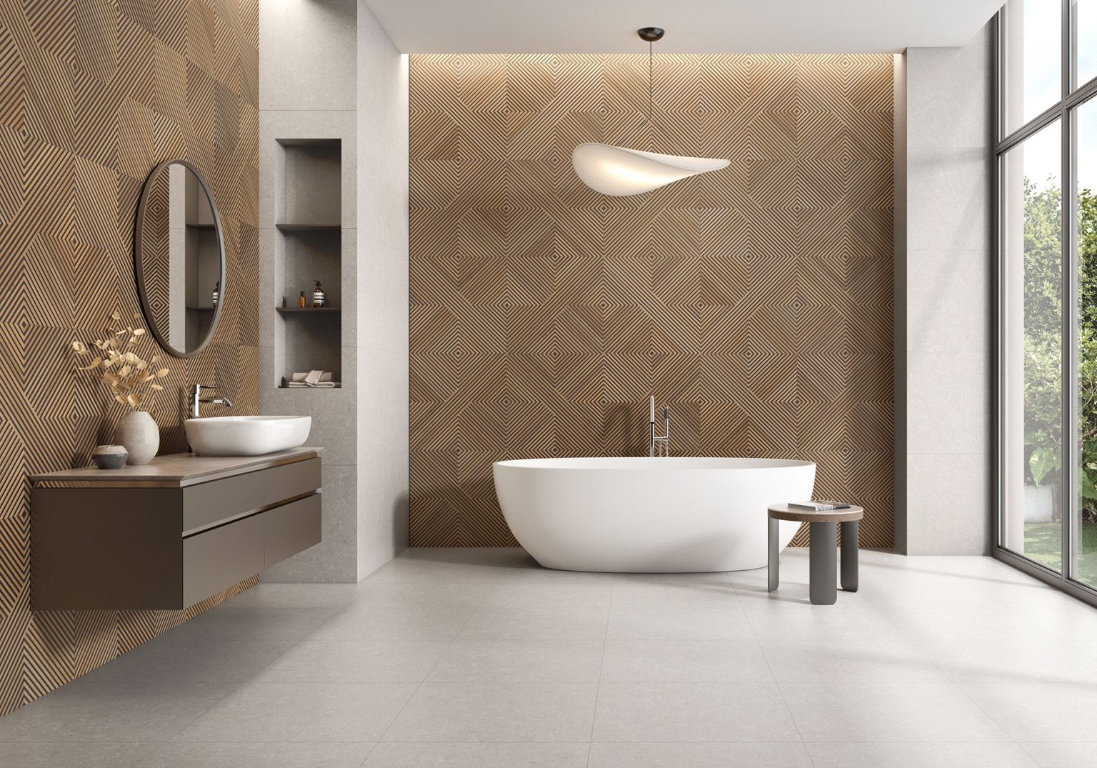 Wood Story Series - Wooden Matt Finish Porcelain Wall Tiles | Timex Ceramic