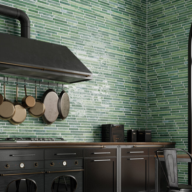 Harlem Series - Brick Style Porcelain Glossy Wall Tiles | Timex Ceramic